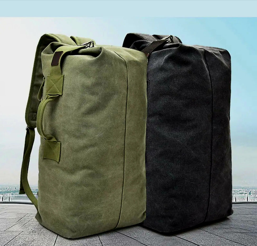 "Crew" Duffel Bag. Large Capacity – Cove Canvas and Camping